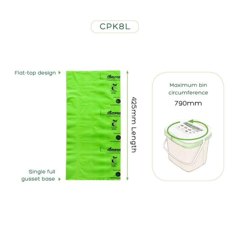 8 Litre - Postal Pack of 75 - Compost-A-Pak