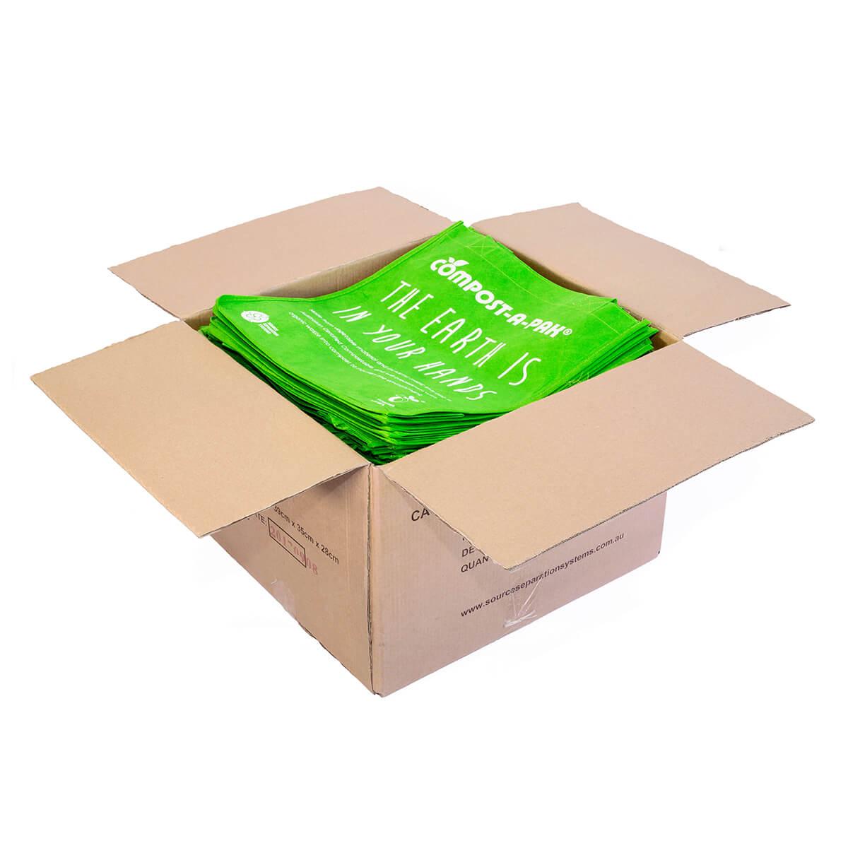 Compost-A-Pak Shopping Bag Carton - Compost-A-Pak